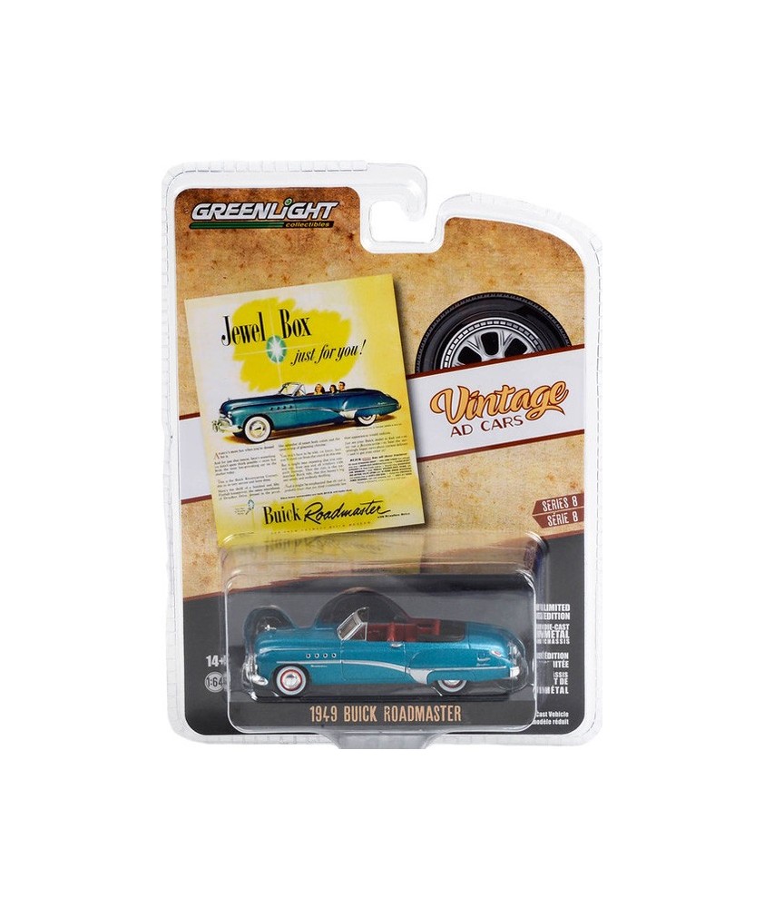 Greenlight Vintage Ad Cars Series 8 - 1949 Buick Roadmaster