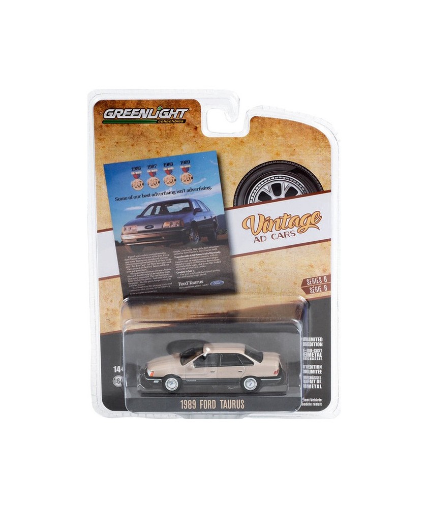 Greenlight Vintage Ad Cars Series 8 - 1989 Ford Taurus