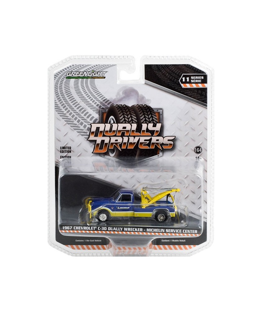 Greenlight Dually Drivers Series 11 - 1967 Chevy C-30 Dually Wrecker