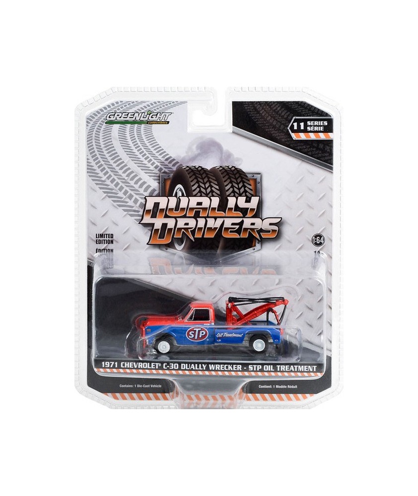 Greenlight Dually Drivers Series 11 - 1971 Chevy C-30 Dually Wrecker