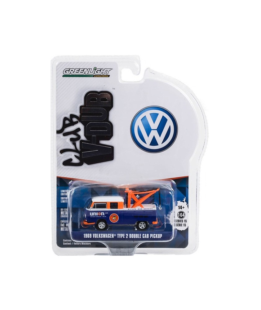Greenlight Club Vee-Dub Series 15 - 1969 Volkswagen Double Cab Truck