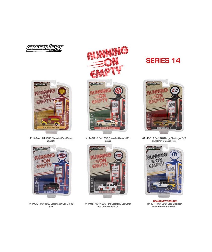 Greenlight Running On Empty Series 14 - Six Car Set