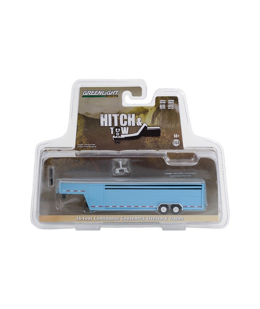 Greenlight Hitch & Tow Trailers - 26 Foot Gooseneck Livestock Trailer