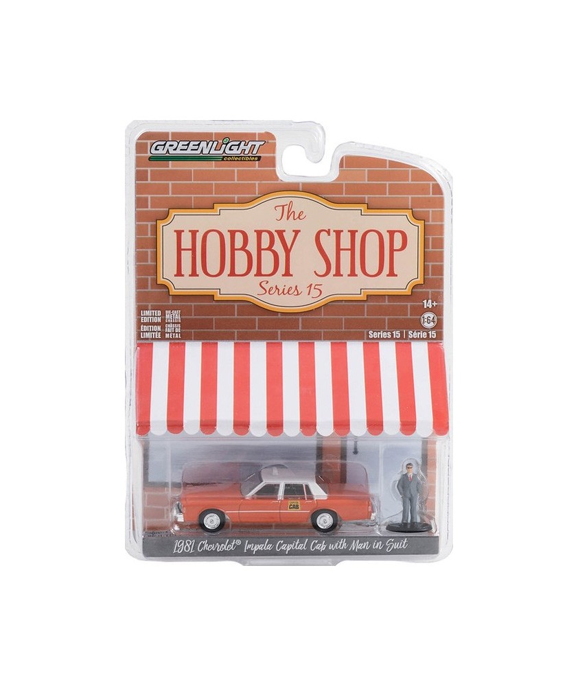 Greenlight The Hobby Shop Series 15 - 1981 Chevy Impala Taxi