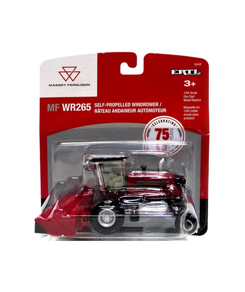 Ertl Massey Ferguson WR265 Self-Propelled Windrower