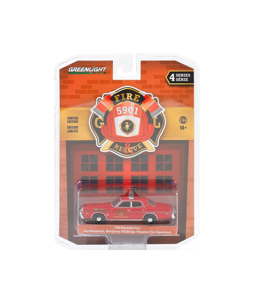 Greenlight Fire and Rescue Series 4 - 1976 Plymouth Fury