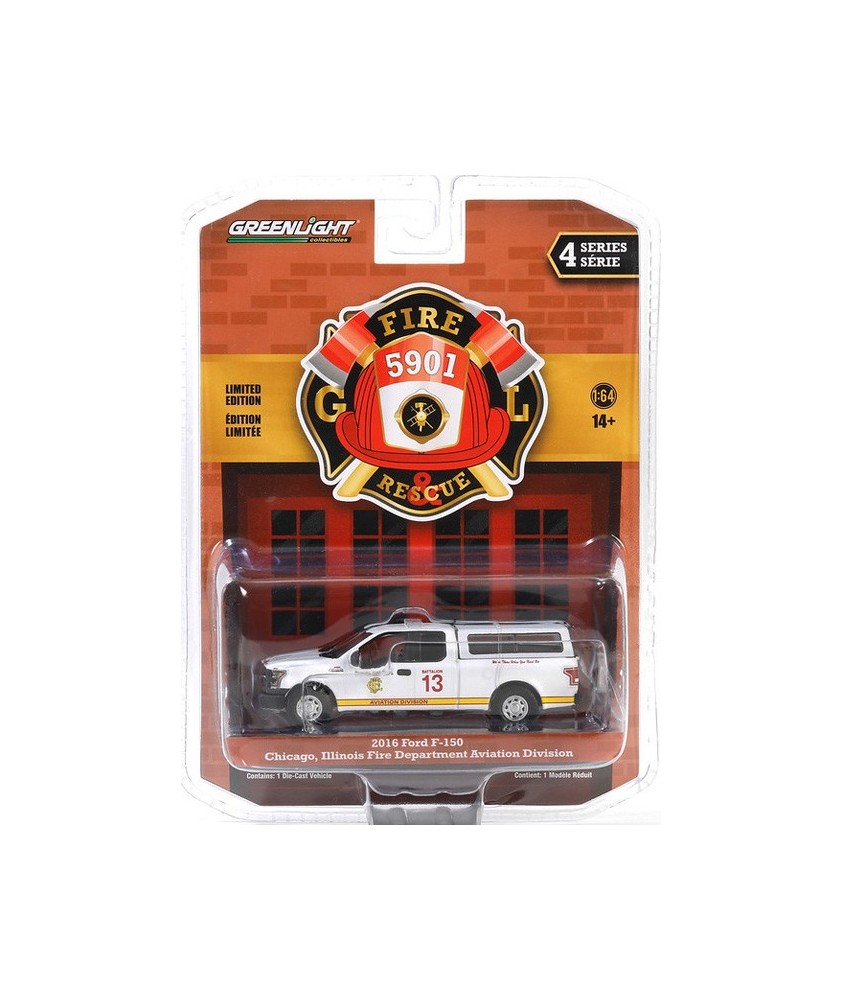 Greenlight Fire and Rescue Series 4 - 2016 Ford F-150 Truck CFD