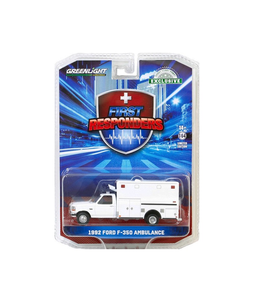 Greenlight Hobby Exclusive - 1992 Ford F-350 Ambulance