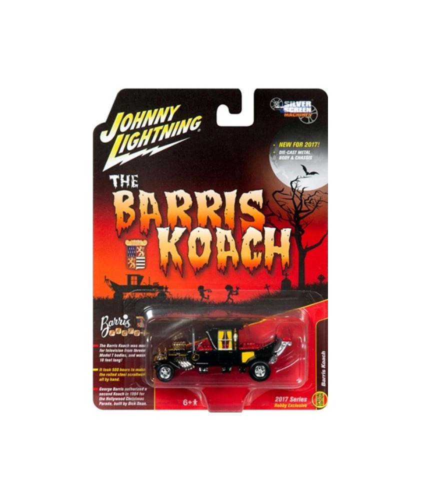 Johnny Lightning Silver Screen - The Barris Koach