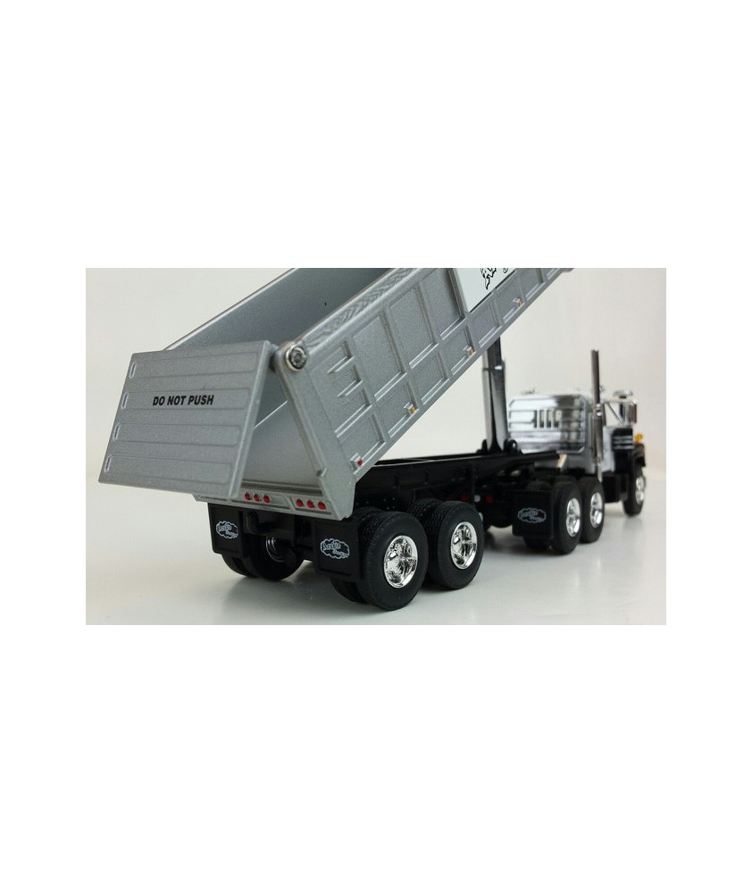 Troy's Toys Exclusive First Gear Mack R Day Cab with Dump Trailer