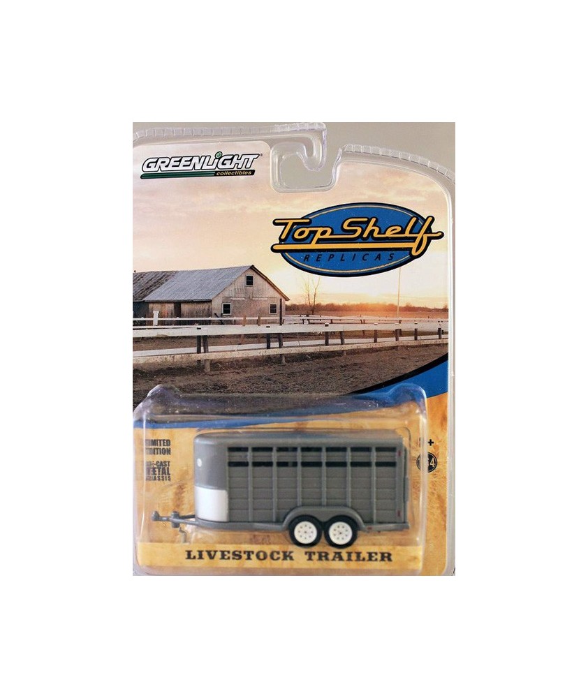 Greenlight Hobby Exclusive - Livestock Trailer Top Shelf Replicas