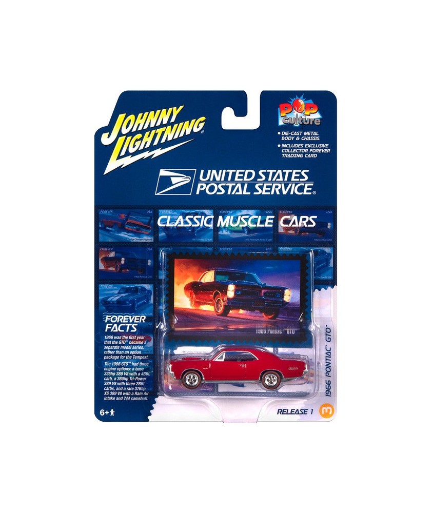 Johnny Lightning Pop Culture 2024 Release 1 - 1966 Pontiac GTO