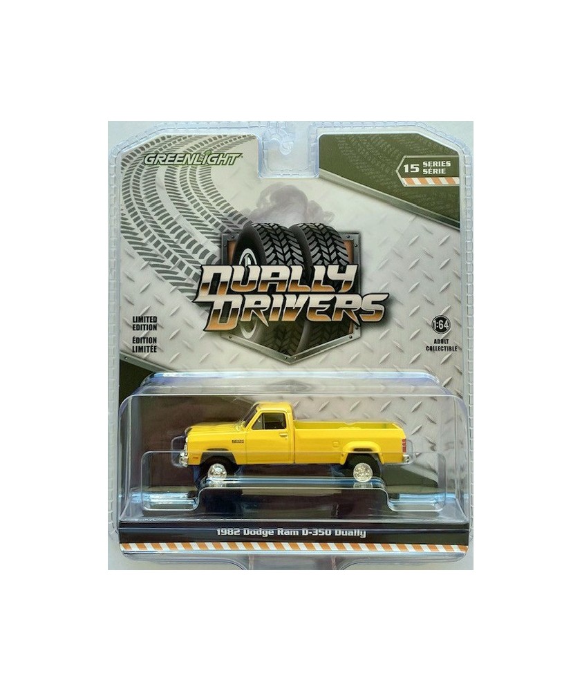 Greenlight Dually Drivers Series 15 - 1982 Dodge Ram D350 Dually