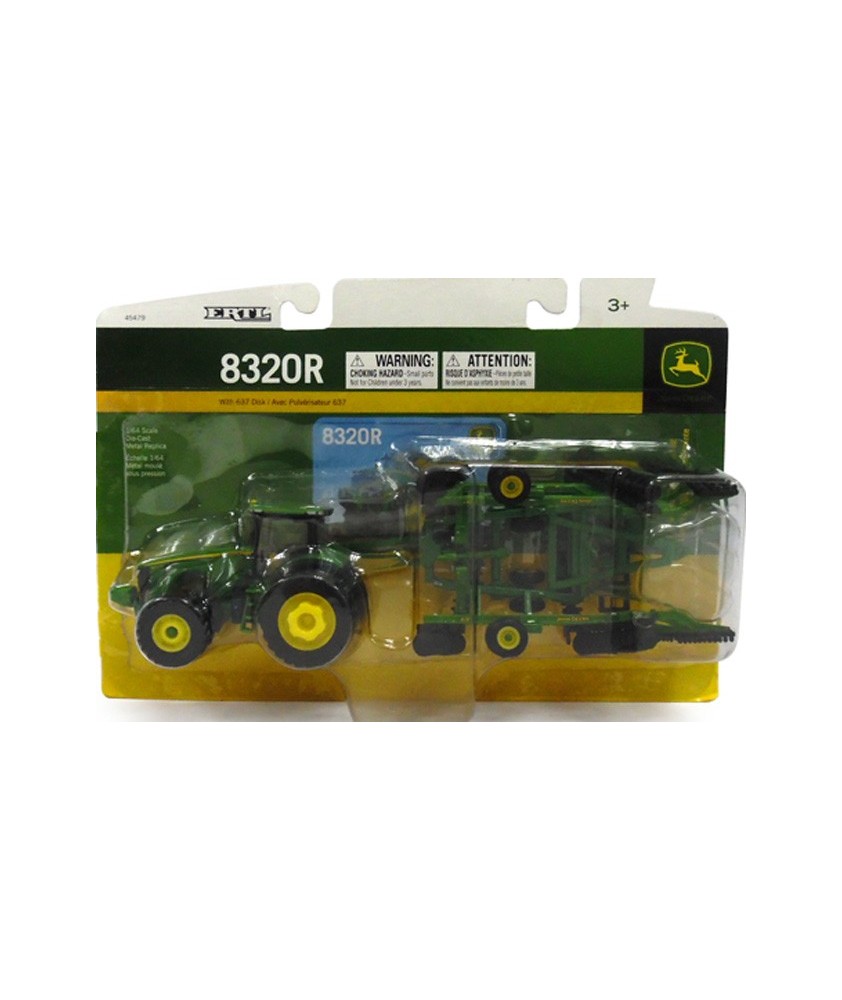 ERTL John Deere 8320R Tractor with 637 Disk