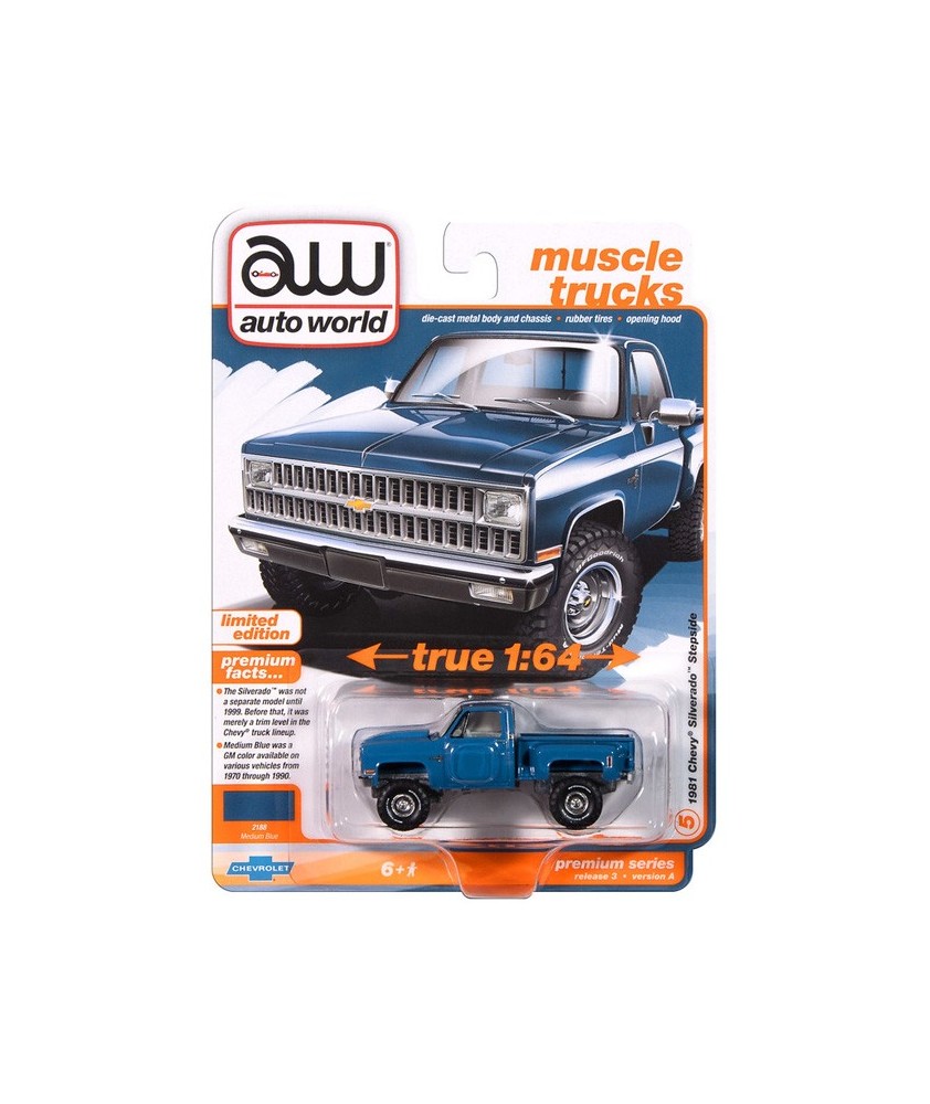 Auto World Premium Series 2024 Release 3A - 1981 Chevy Silverado ...