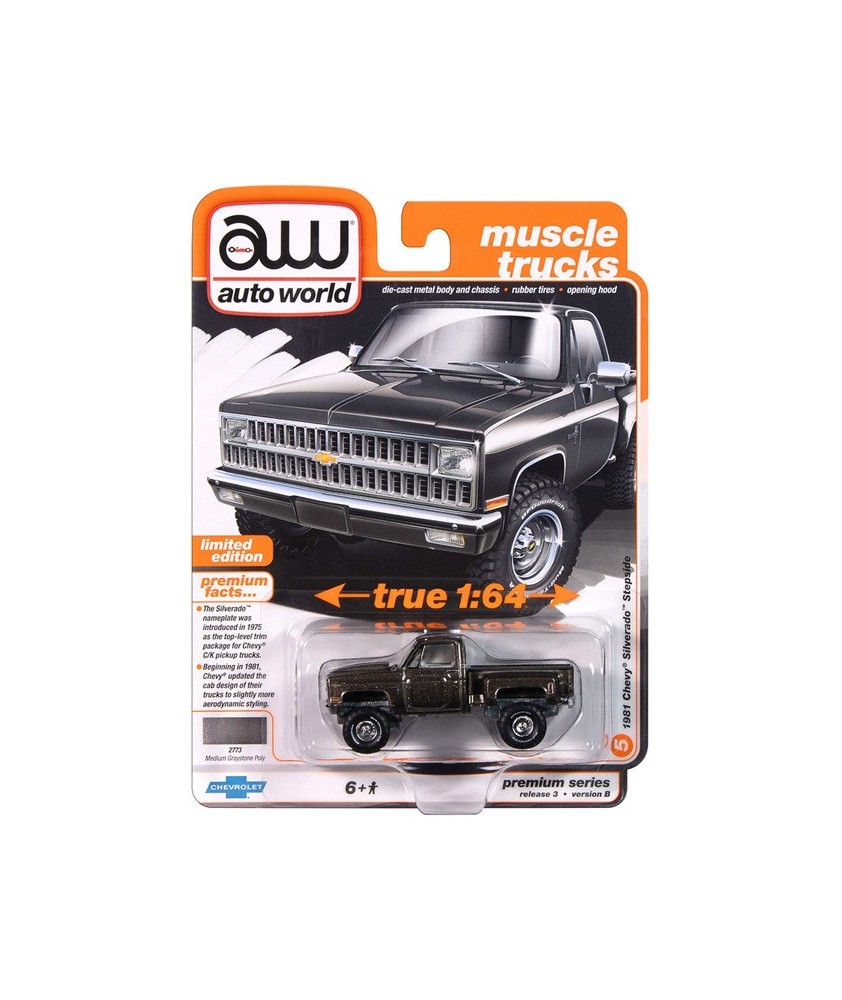 Auto World Premium Series 2024 Release 3B - 1981 Chevy Silverado ...