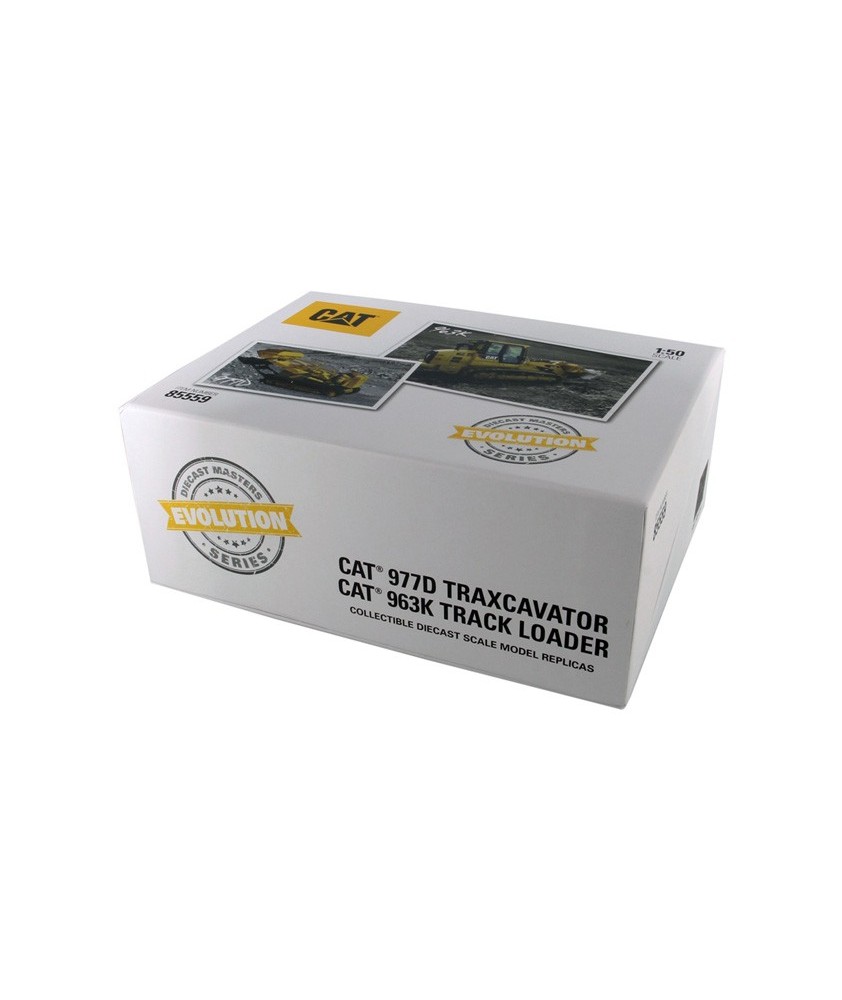 Diecast Masters Evolution Series - CAT 977D Traxcavator and CAT 963K ...