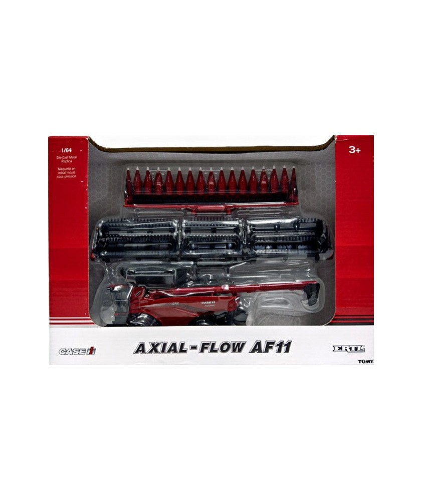 Ertl Farm Toys - Case IH Axial-Flow AF11 Combine with Front Dual Wheels