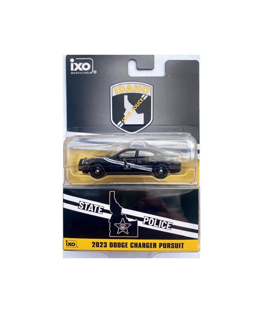 IXO America Model Cars - 2023 Dodge Charger Pursuit Idaho State Police