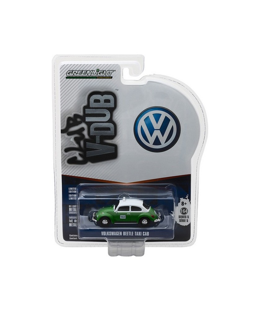 Greenlight Club Vee-Dub Series 5 - Volkswagen Beetle Taxi Cab