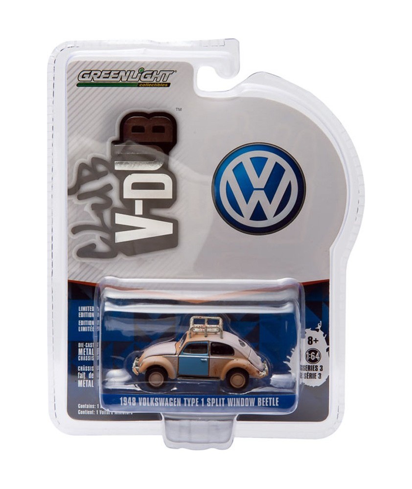 Greenlight Club Vee-Dub Series 3 - 1948 Volkswagen Split Window Beetle