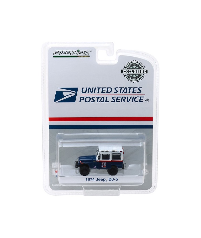 Greenlight Hobby Exclusive - 1974 Jeep DJ-5 U.S. Mail