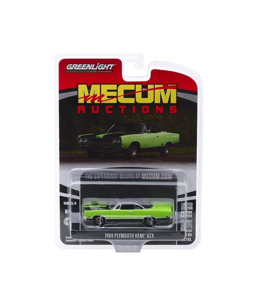 Greenlight Mecum Auctions Series 4 - 1969 Plymouth HEMI GTX