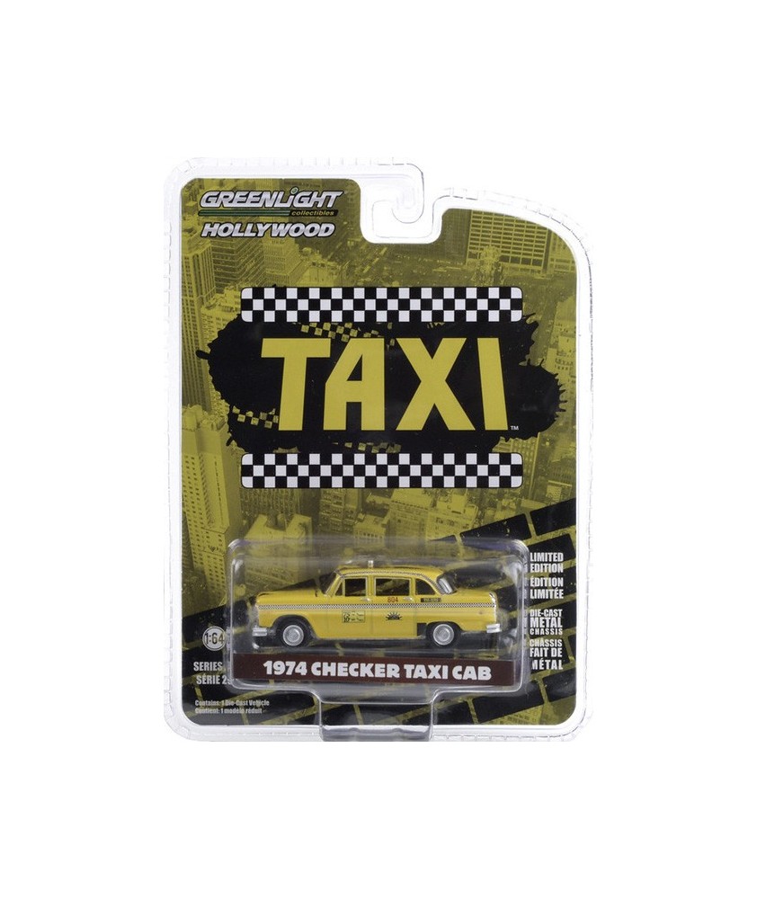Greenlight Hollywood Series 29 - 1974 Checker Taxi Sunshine Cab