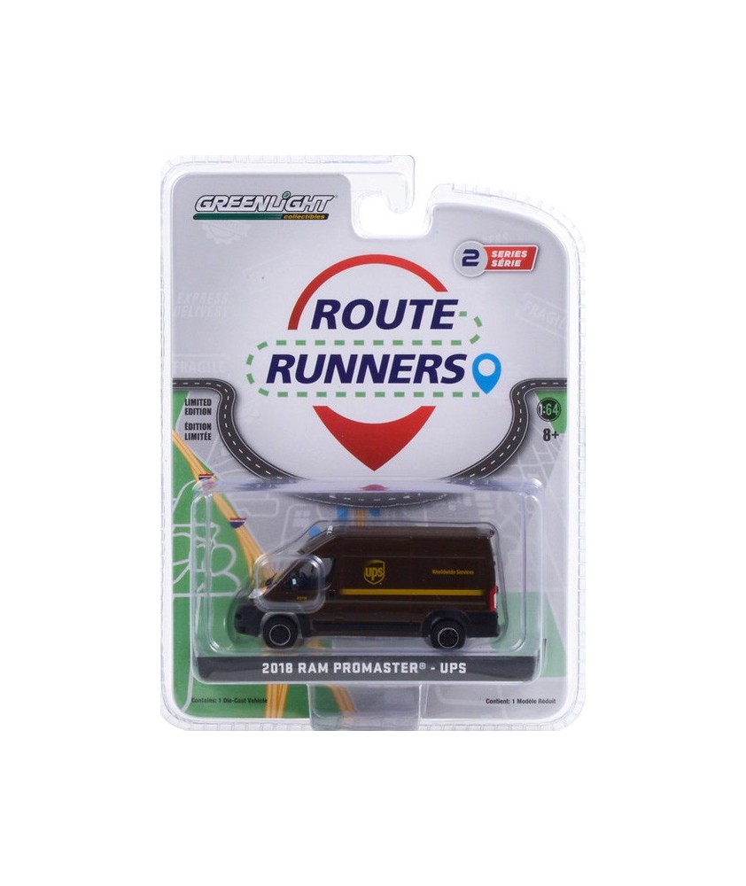 Greenlight Route Runners Series 2 - 2018 RAM Promaster