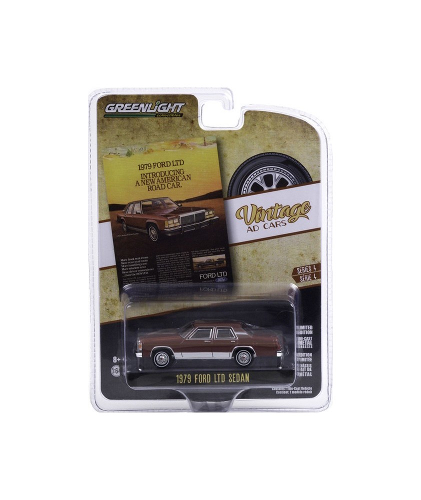 Greenlight Vintage Ad Cars Series 4 - 1979 Ford LTD Sedan