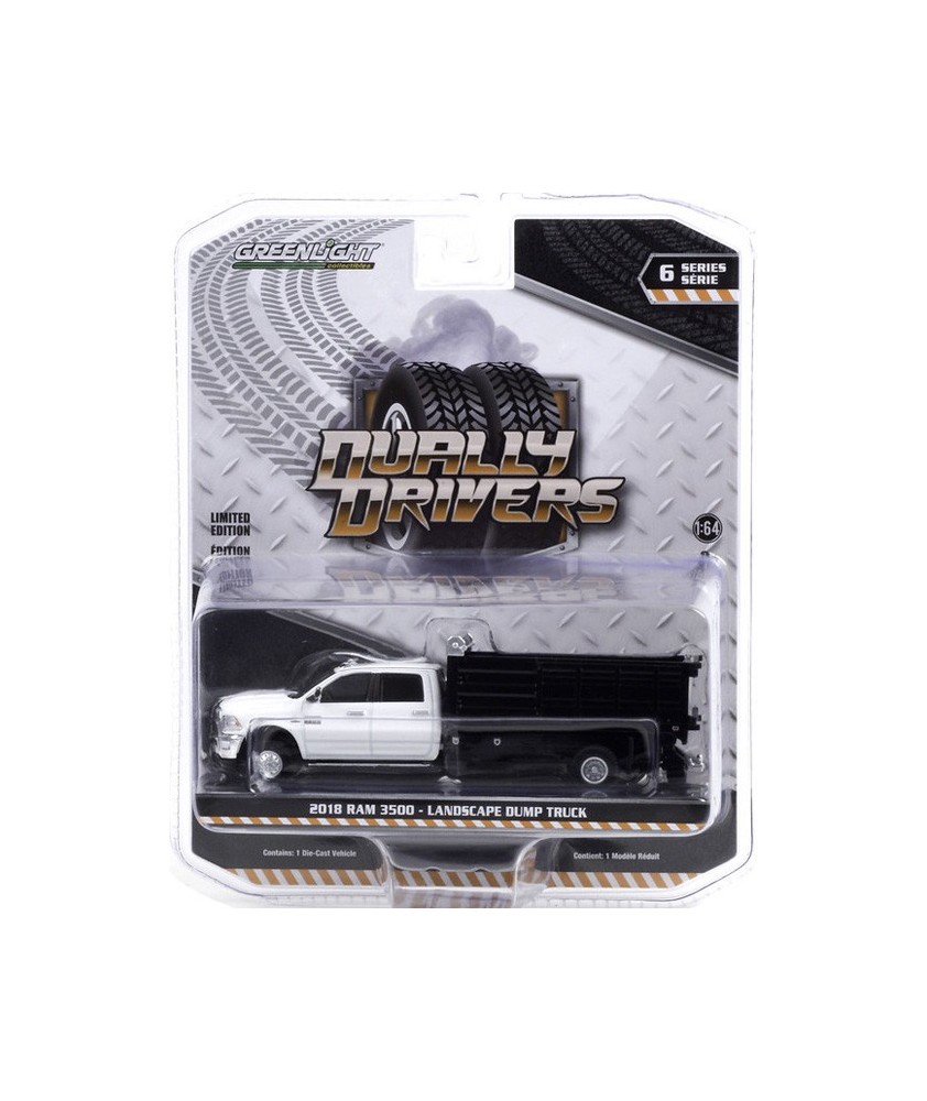 Greenlight Dually Drivers Series 6 - 2018 Ram Dually Dump Truck
