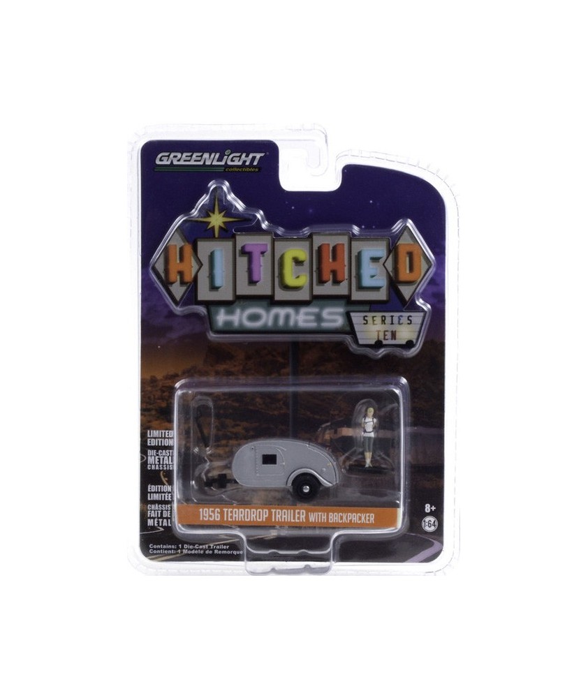 Greenlight Hitched Homes Series 10 - Teardrop Camper Trailer