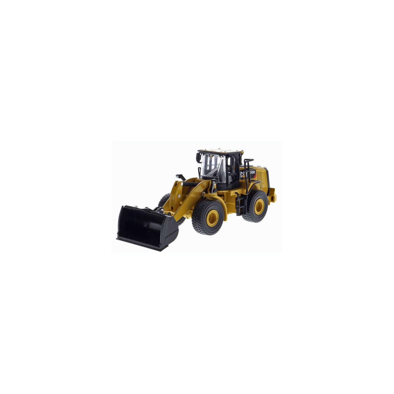 Diecast Masters CAT 950M Wheel Loader with Log Fork