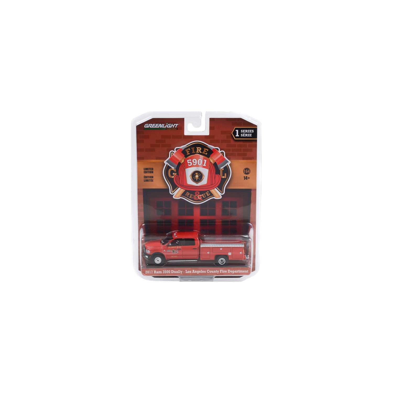 Greenlight Fire and Rescue Series 1 - 2017 RAM 3500 Dually Rescue