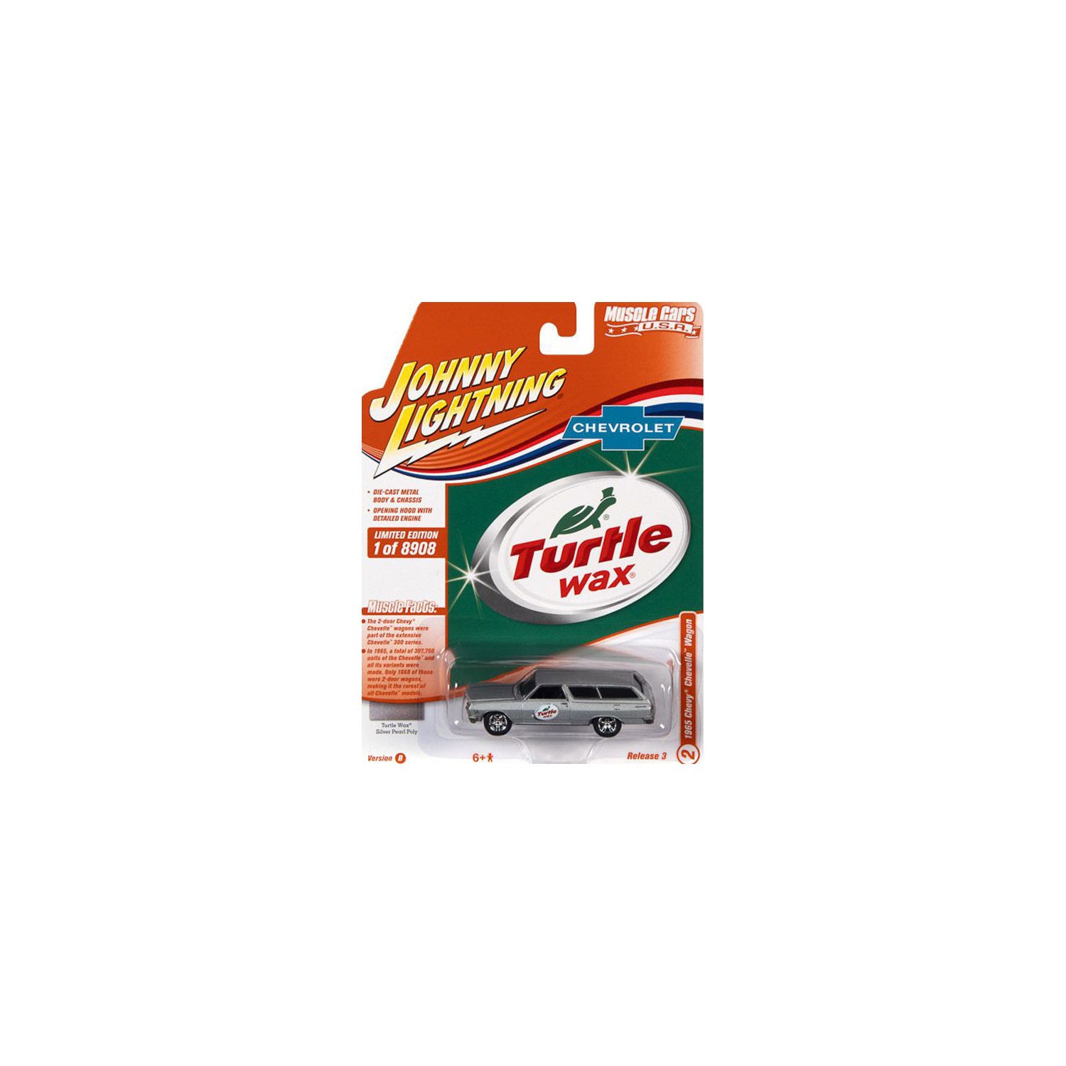 Johnny Lightning Muscle Cars USA - 1965 Chevy Chevelle Wagon