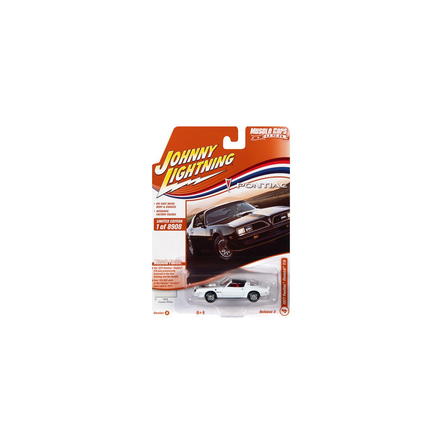 Johnny Lightning Muscle Cars USA - 1977 Pontiac Firebird T/A