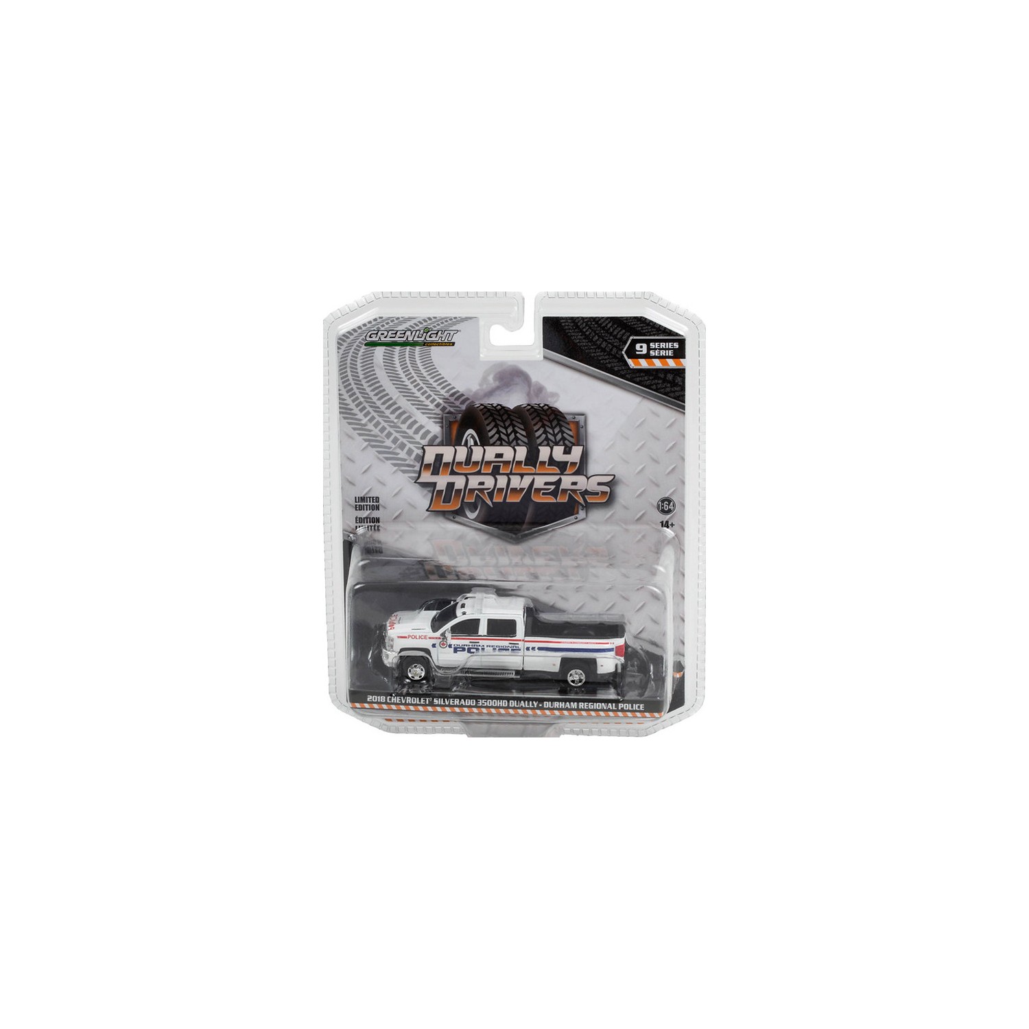 Greenlight Dually Drivers Series 9 - 2018 Chevy Silverado 3500HD