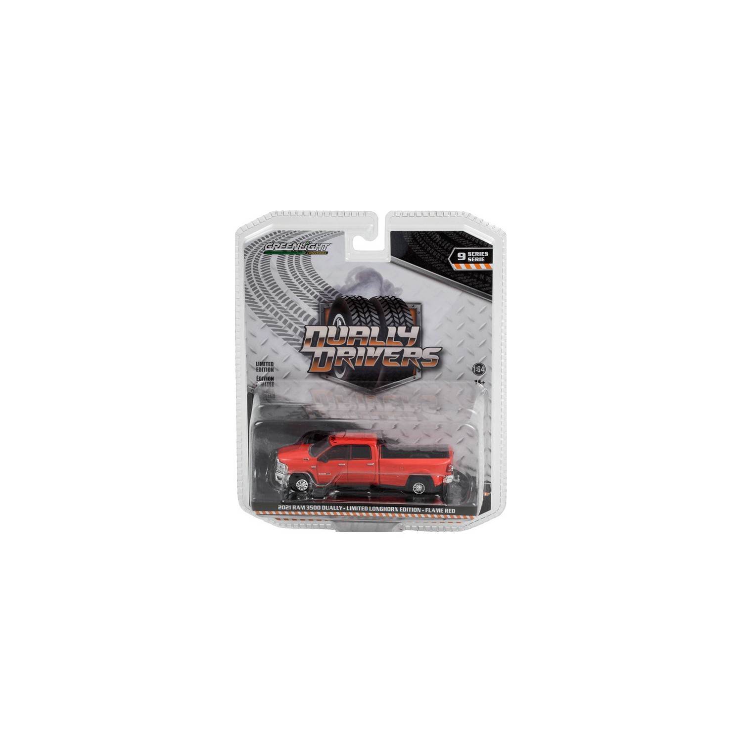 Greenlight Dually Drivers Series 9 - 2021 RAM 3500 Dually Truck