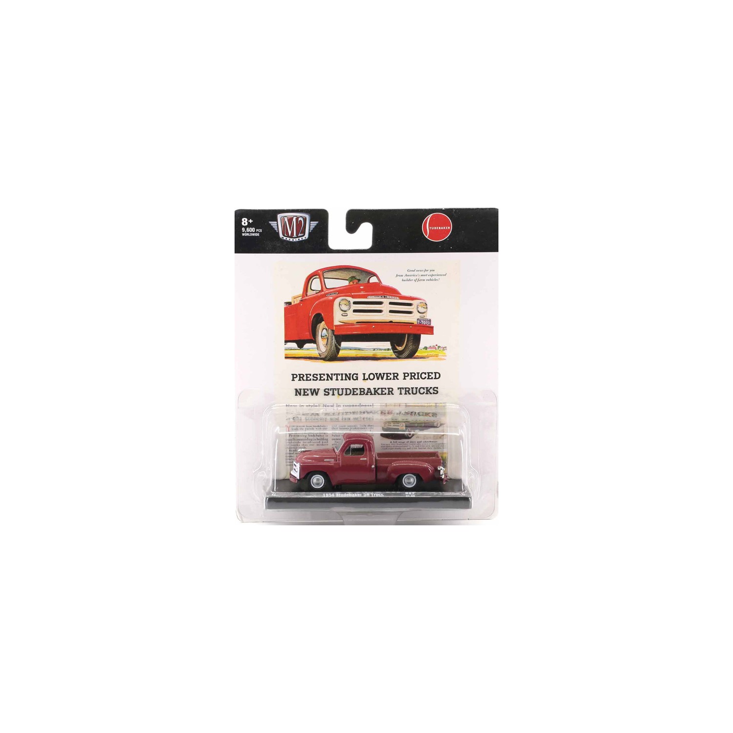 M2 Machines Drivers Release 82 - 1954 Studebaker 3R Truck