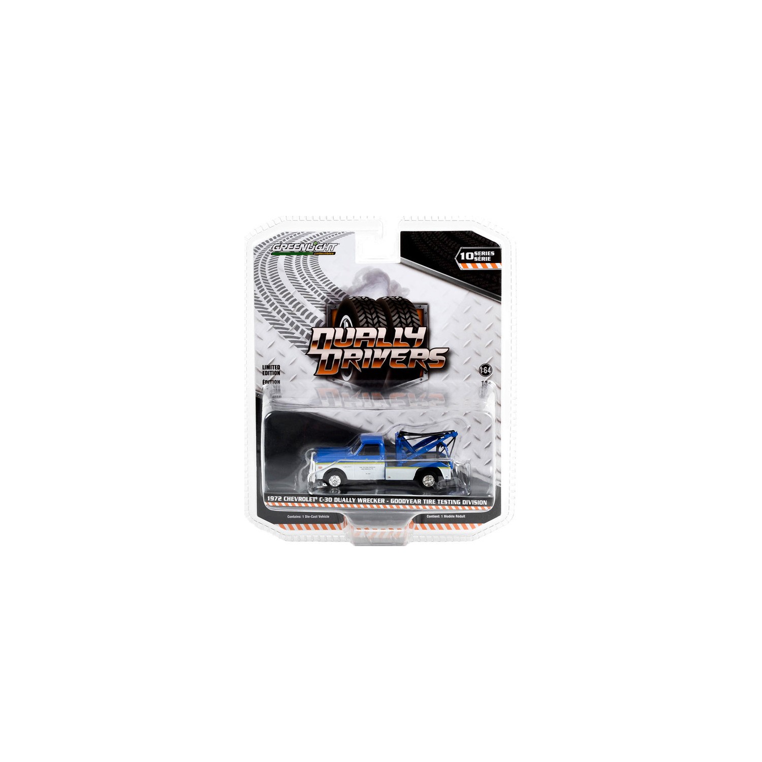 Greenlight Dually Drivers Series 10 - 1972 Chevy C-30 Dually Wrecker